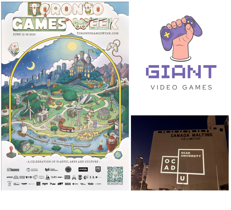 Giant Video Games & Toronto Games Week Kickoff | OCAD University